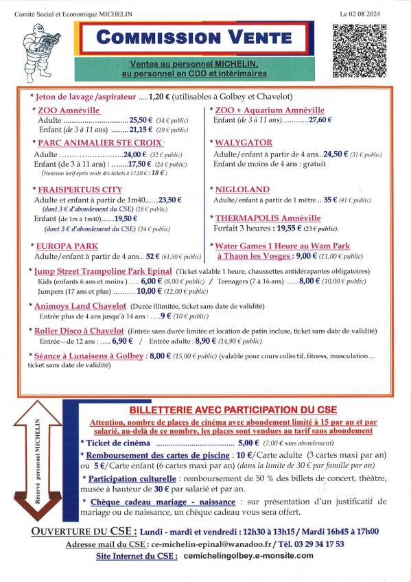 Commission Vente du CSE